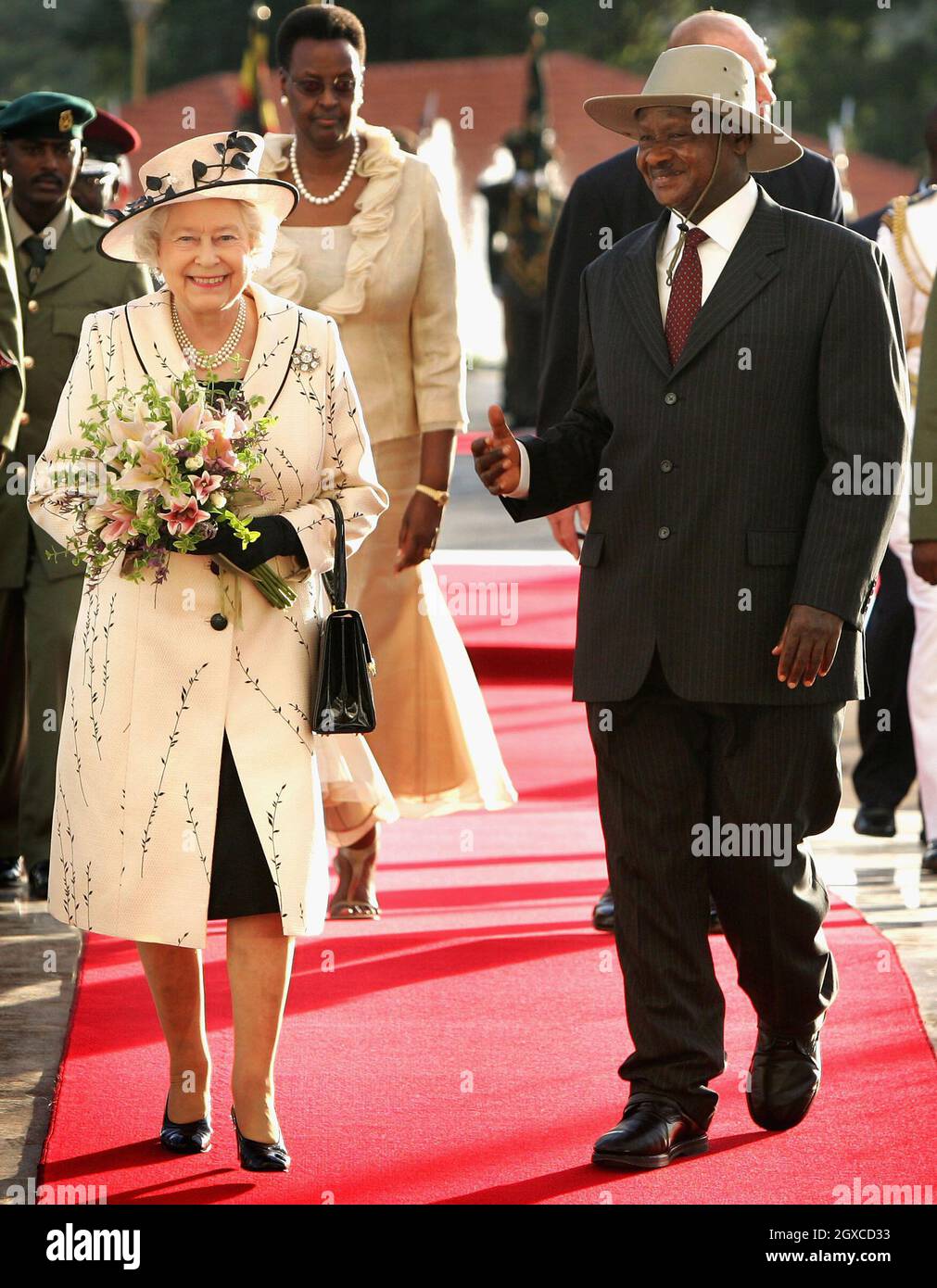 Museveni hat hi-res stock photography and images - Alamy