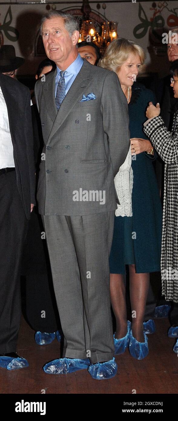 Prince Charles, Prince of Wales and Camilla, Duchess of Cornwall wear ...