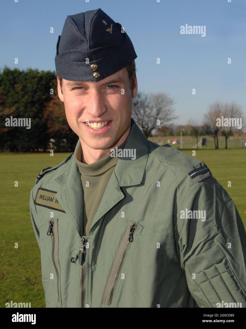 Prince William spent a week with the RAF in November 2007, undertaking ...