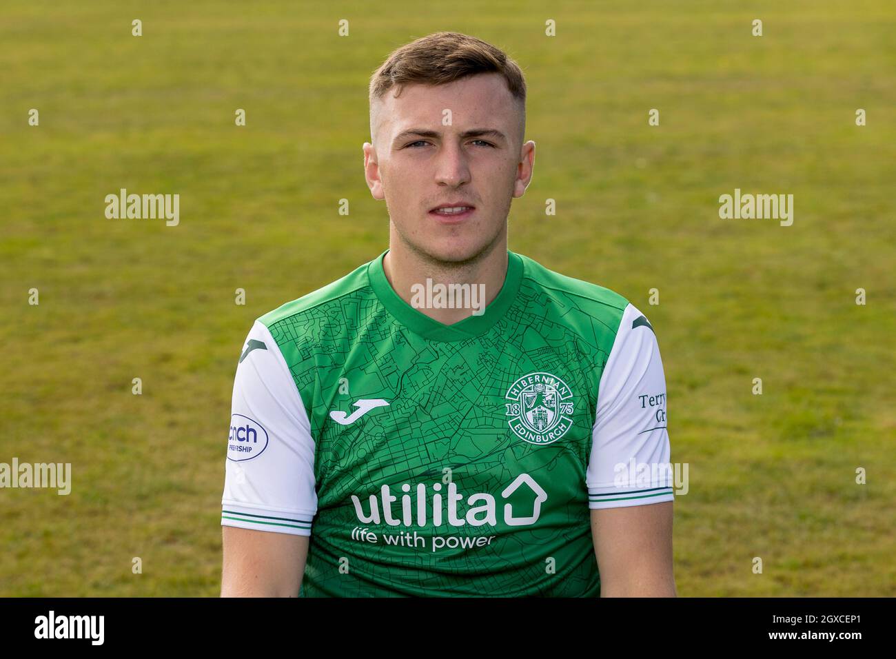 Hibernian FC's Josh Campbell Stock Photo - Alamy