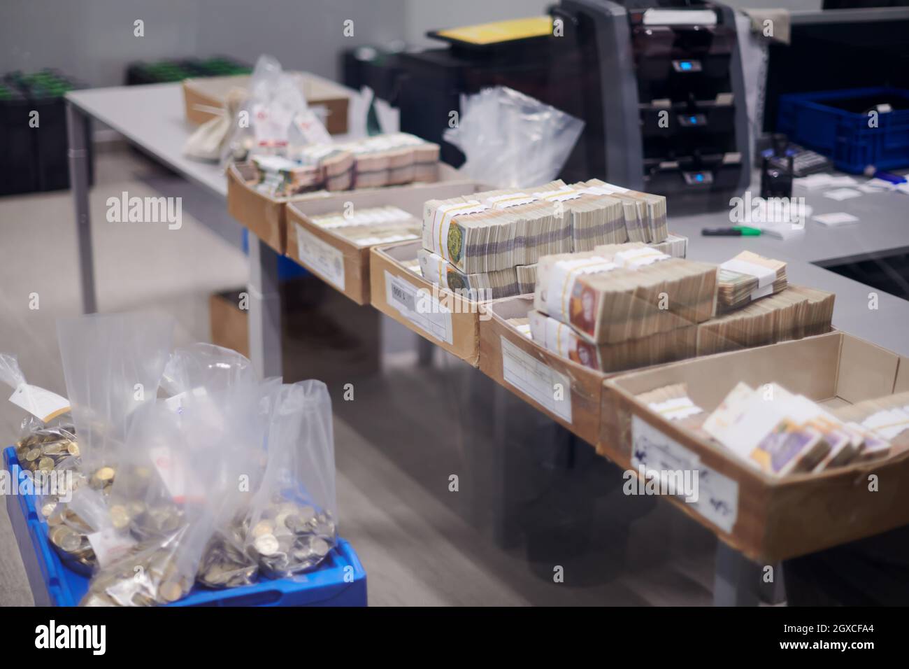 Plastic money boxes hi-res stock photography and images - Alamy