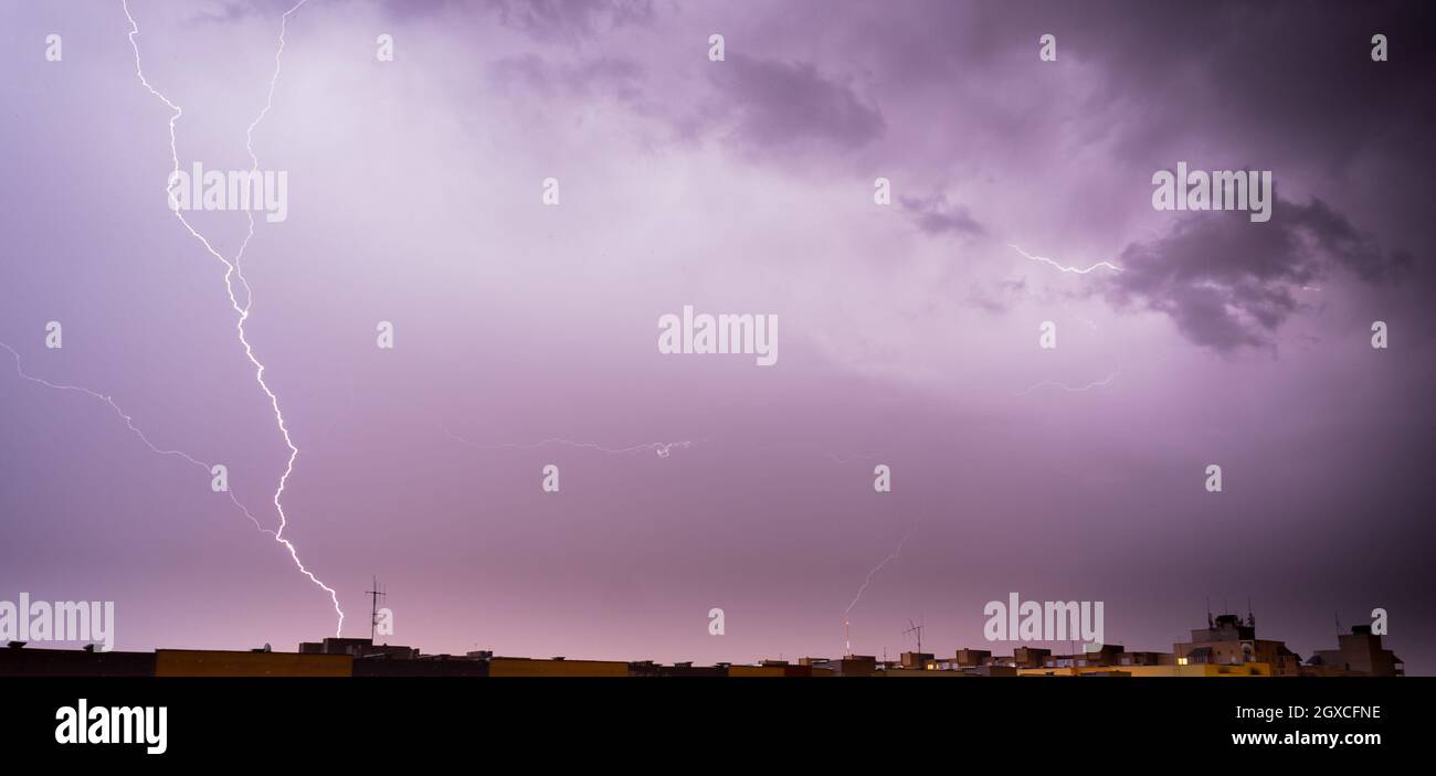 Plasma discharge in the sky hi-res stock photography and images - Alamy