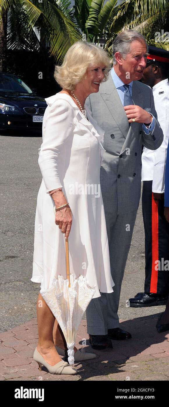 Prince Charles, Prince of Wales and Camilla, Duchess of Cornwall arrive ...