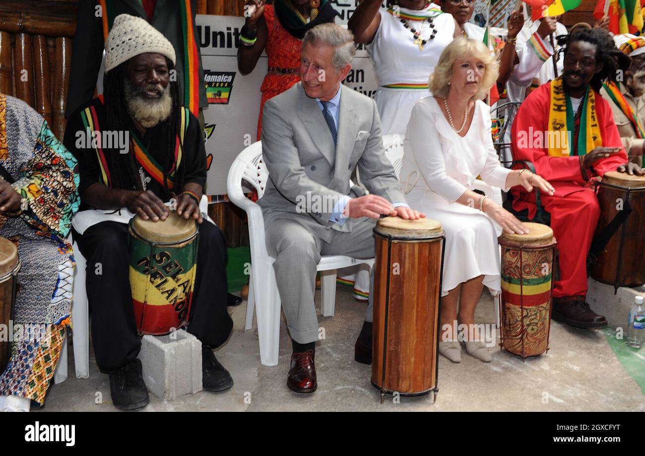 Prince Charles, Prince of Wales and Camilla, Duchess of Cornwall play ...