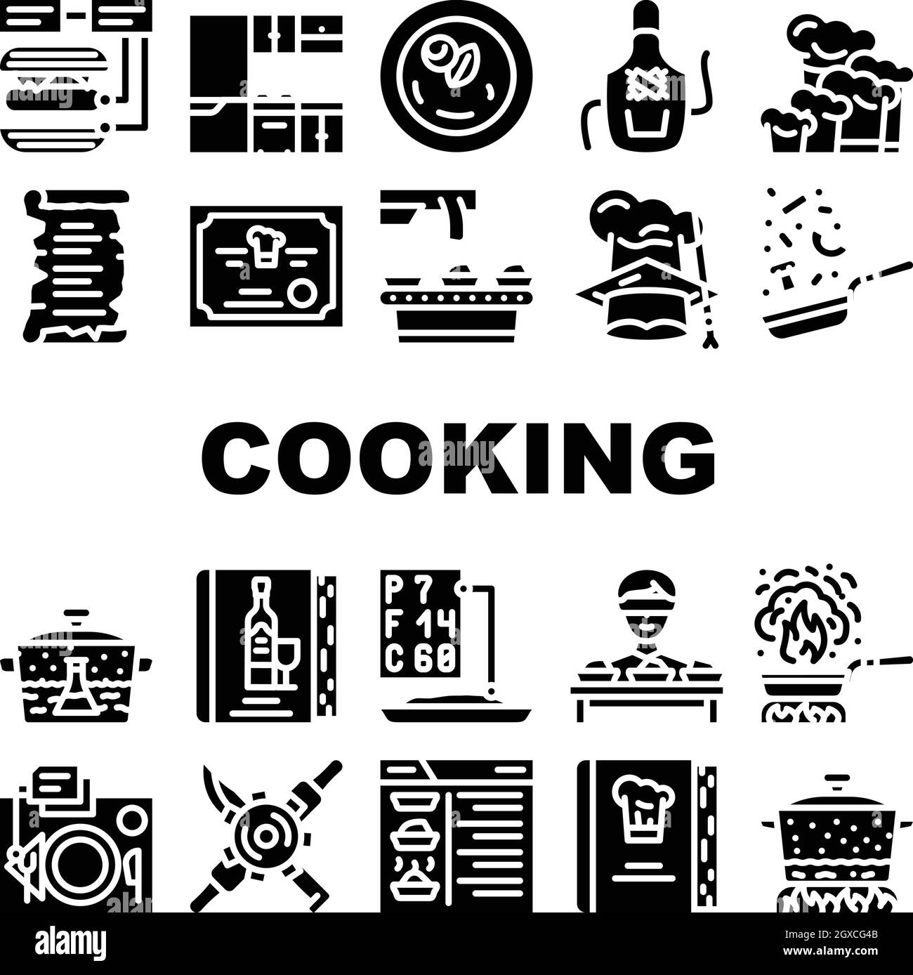 Recipe Map Stock Vector Images - Alamy