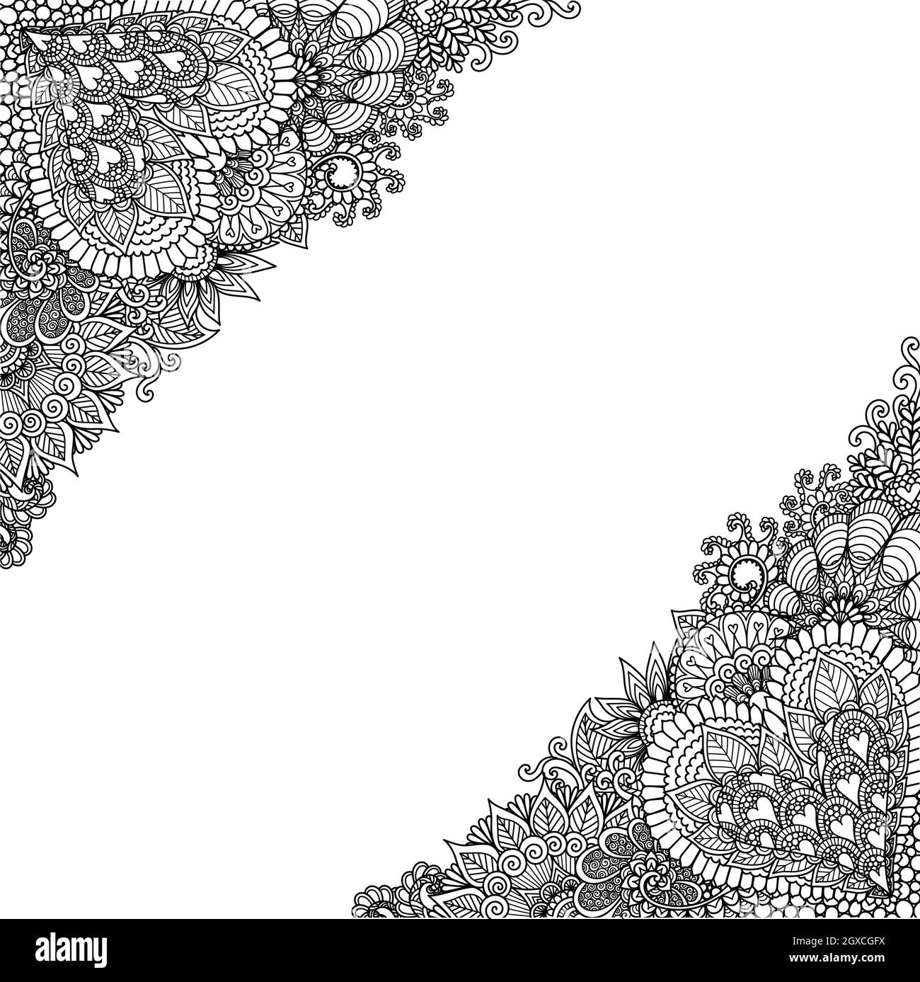 Summer coloring page printable hi-res stock photography and images - Alamy