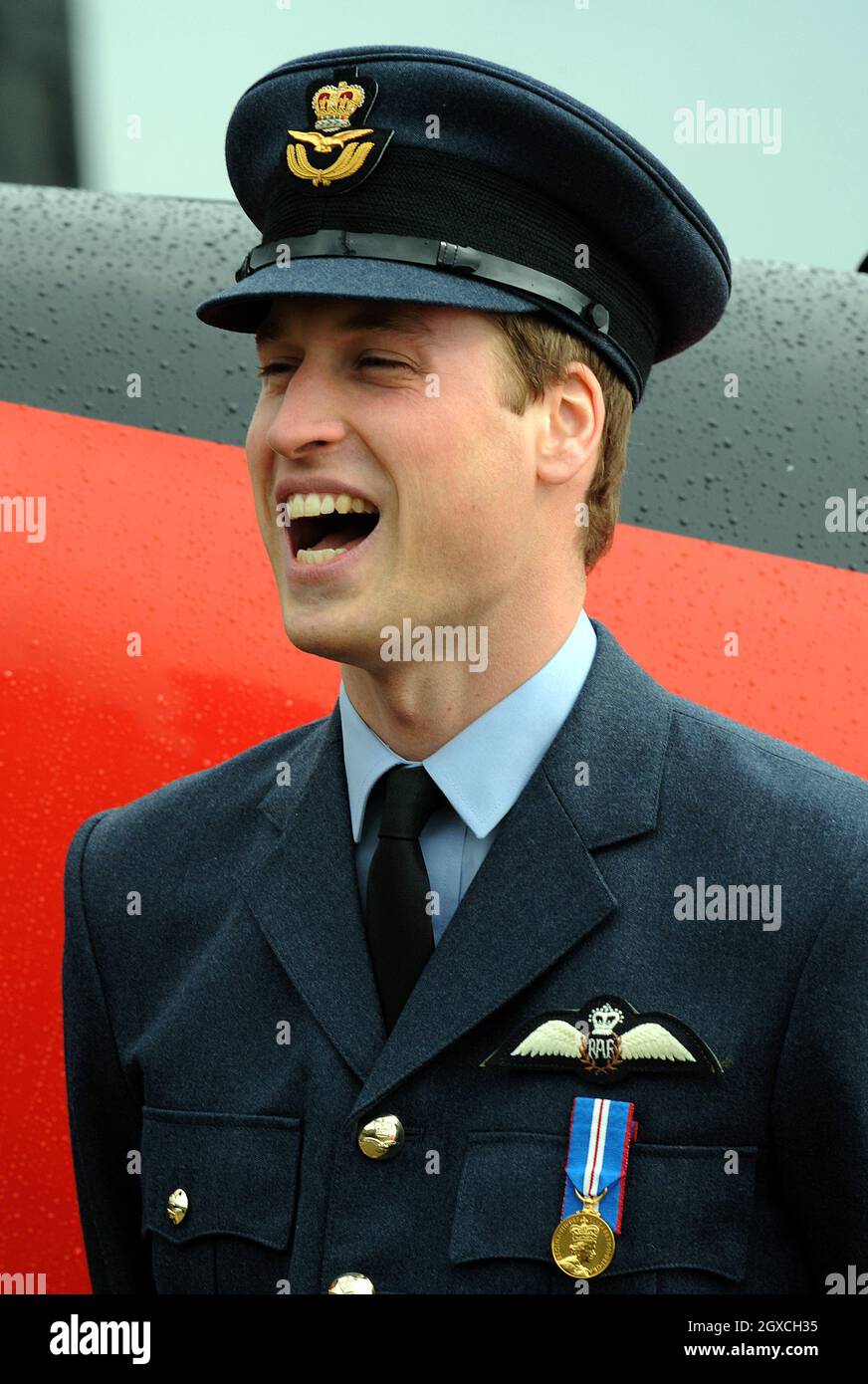 Prince William Smiles Following His Graduation Ceremony At Raf Cranwell The Prince Was