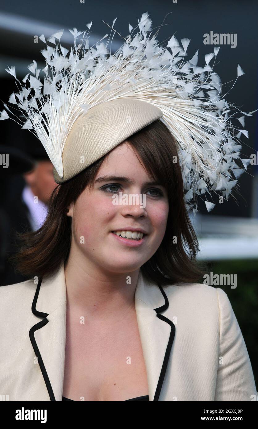 Princess Eugene attending Ladies Day at Royal Ascot, Berkshire Stock ...