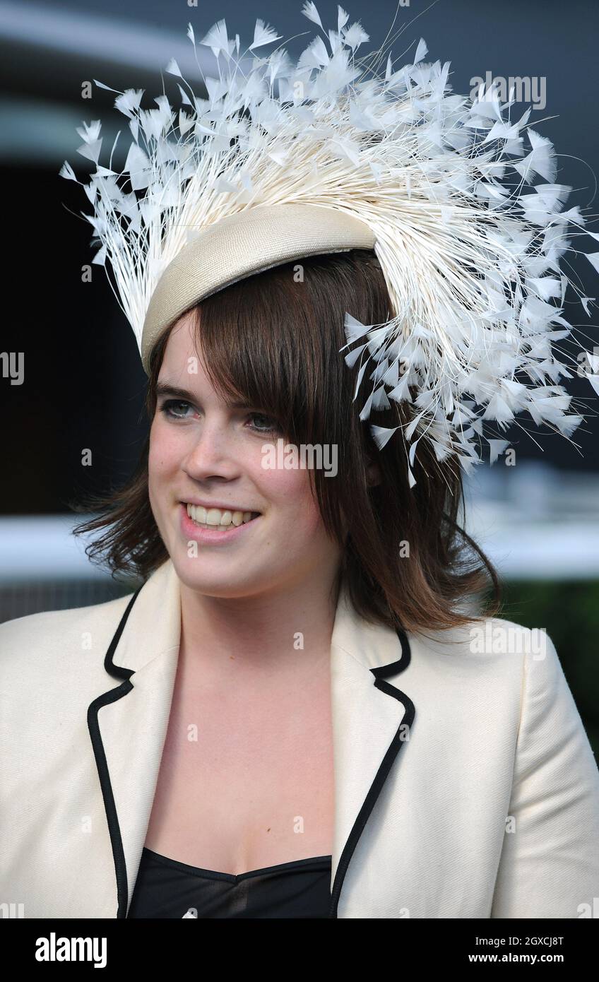 Princess Eugene attending Ladies Day at Royal Ascot, Berkshire Stock ...