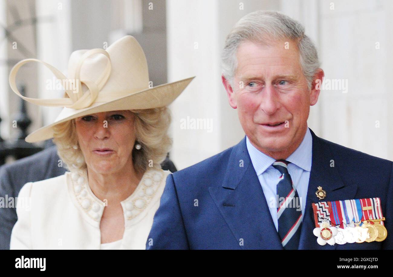 The Prince of Wales and the Duchess of Cornwall arrive at a Reunion ...