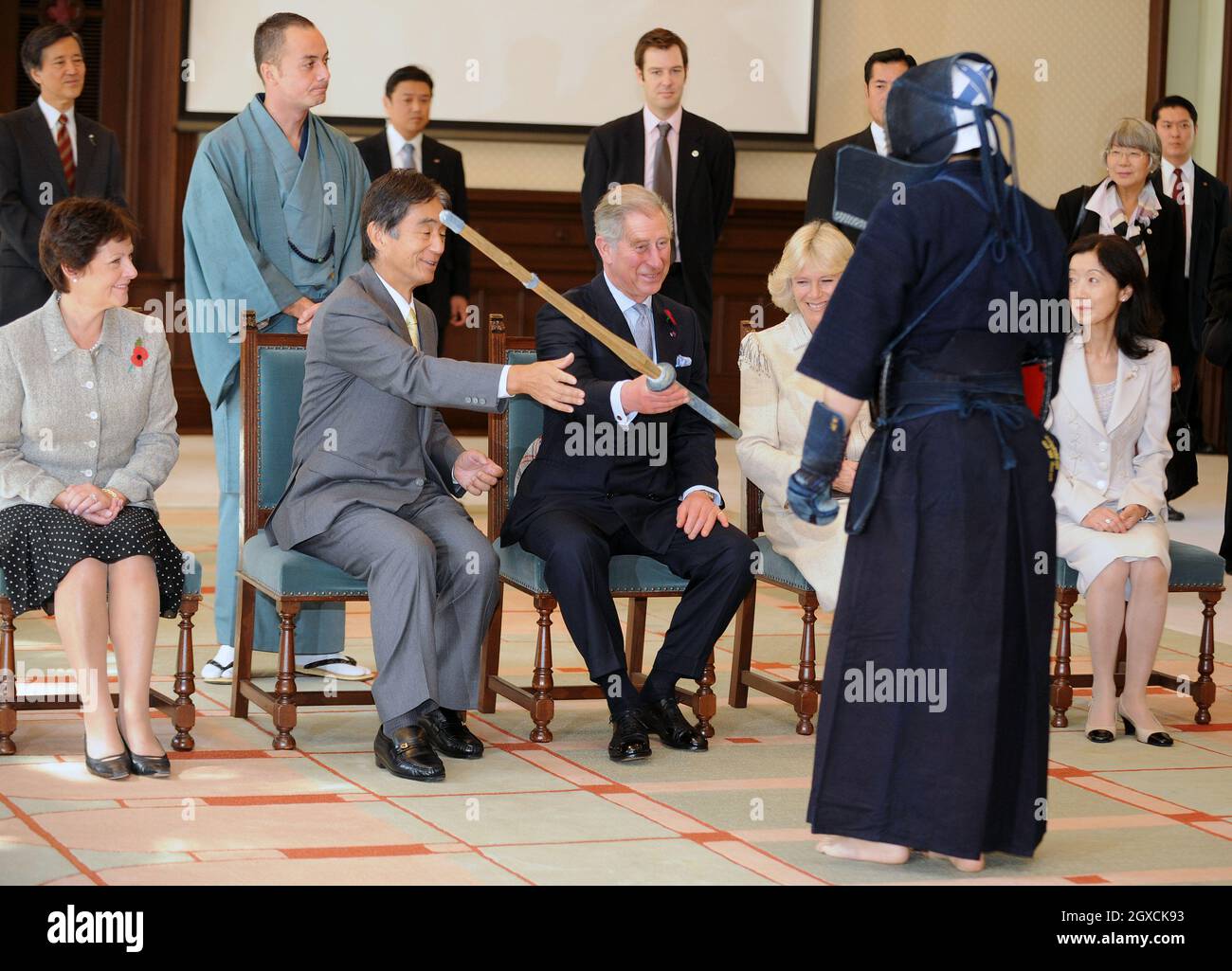 Prince Charles, Prince of Wales and Camilla, Duchess of Cornwall are ...