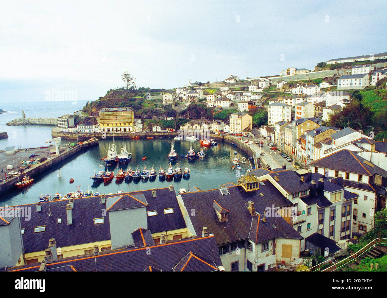 Luarca village hi-res stock photography and images - Alamy