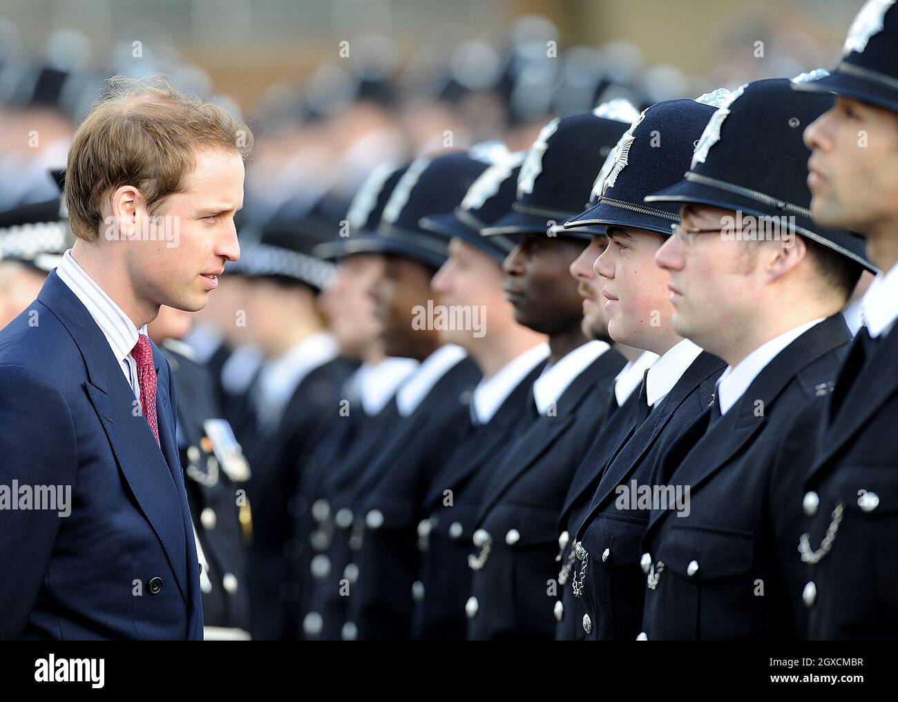 Prince William reviews new graduating officers at their passing out ...
