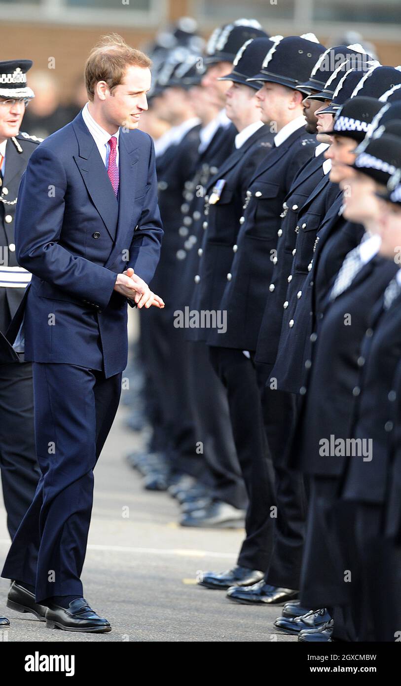 Prince William reviews new graduating officers at their passing out ...