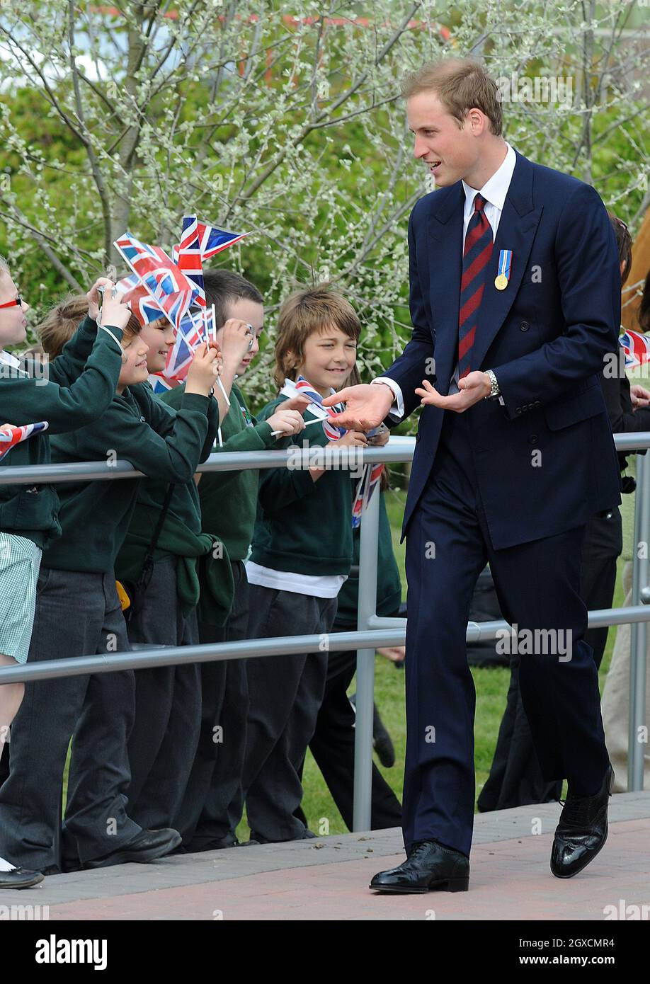 Prince William visits the World Headquarters of JCB, one of the world's ...