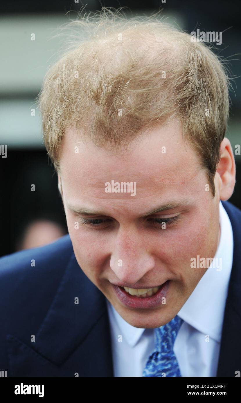 Prince William visits the World Headquarters of JCB, one of the world's ...
