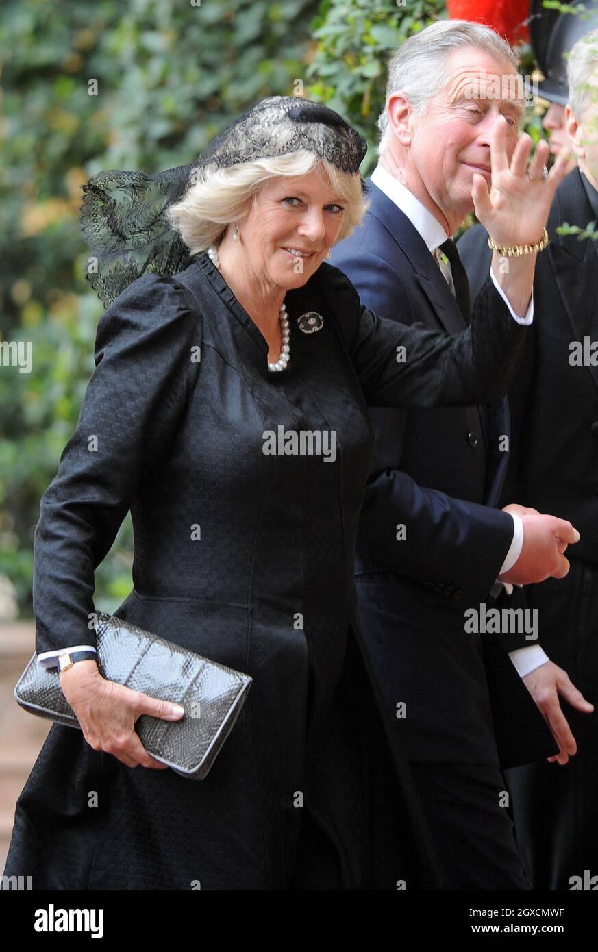 Prince Charles, Prince of Wales and Camilla, Duchess of Cornwall arrive ...