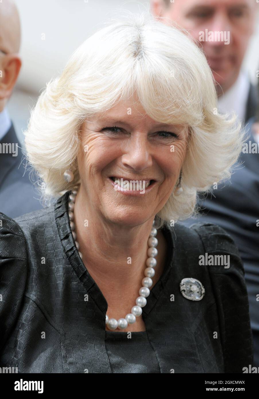Camilla, Duchess of Cornwall arrives at the Chamber of Deputies in Rome ...