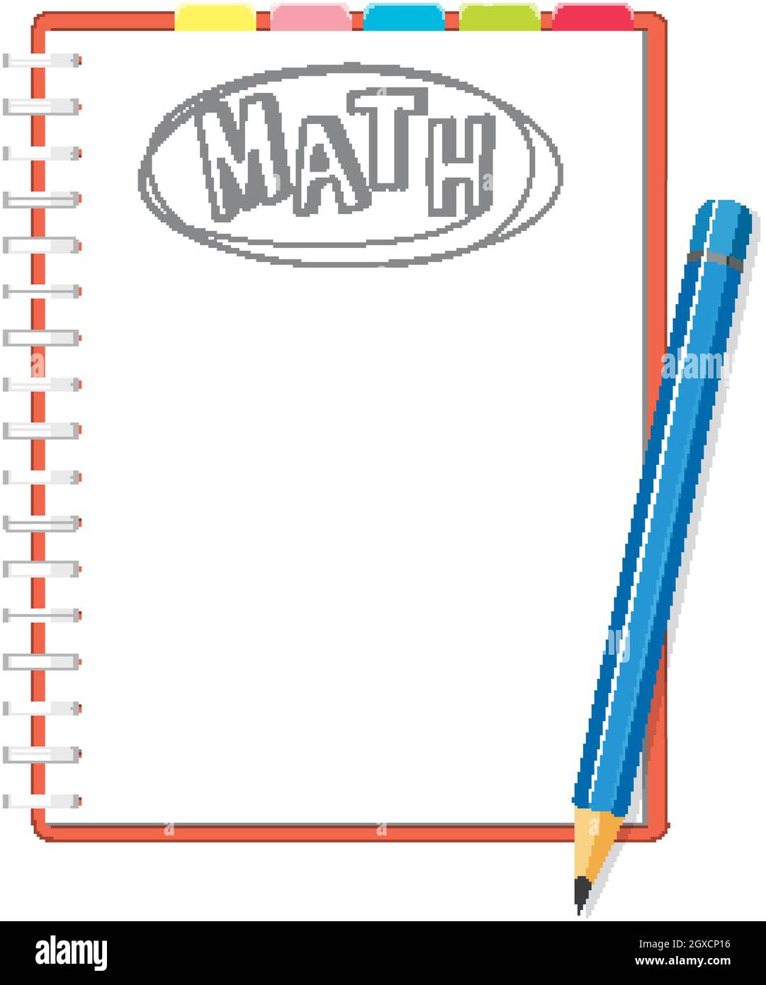 Math Notebook Clipart