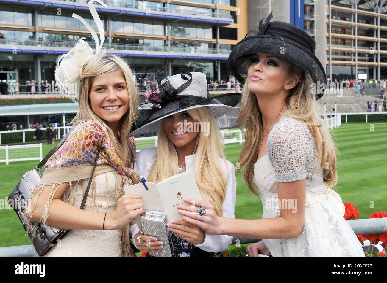 Clare McCarthy, Kristen Gorano and Dianne Stevens attend the first day ...