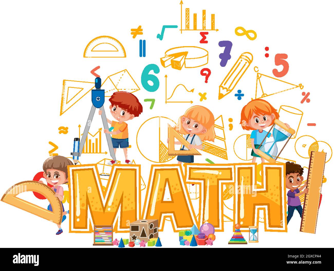 Math Tools Clipart For Kids