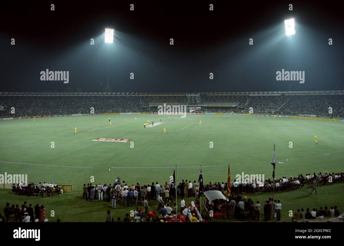 Cricket stadium night view hi-res stock photography and images - Alamy