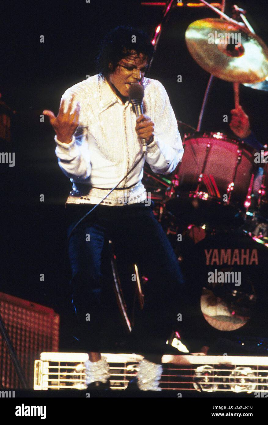 Michael Jackson 1984 Victory Tour Backstage