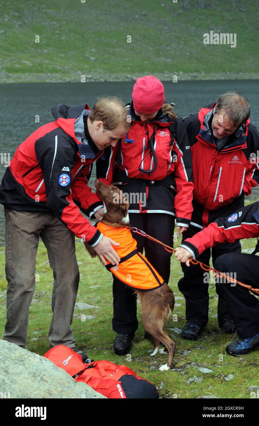 Prince William, Patron of Centrepoint and Patron of the Mountain Rescue ...