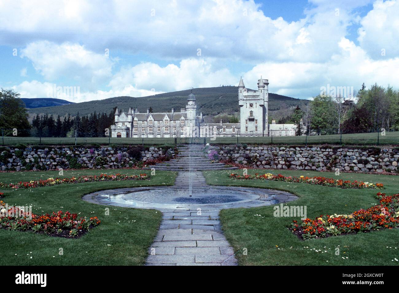 Balmoral Castle in Scotland, one of the Royal residences where the ...