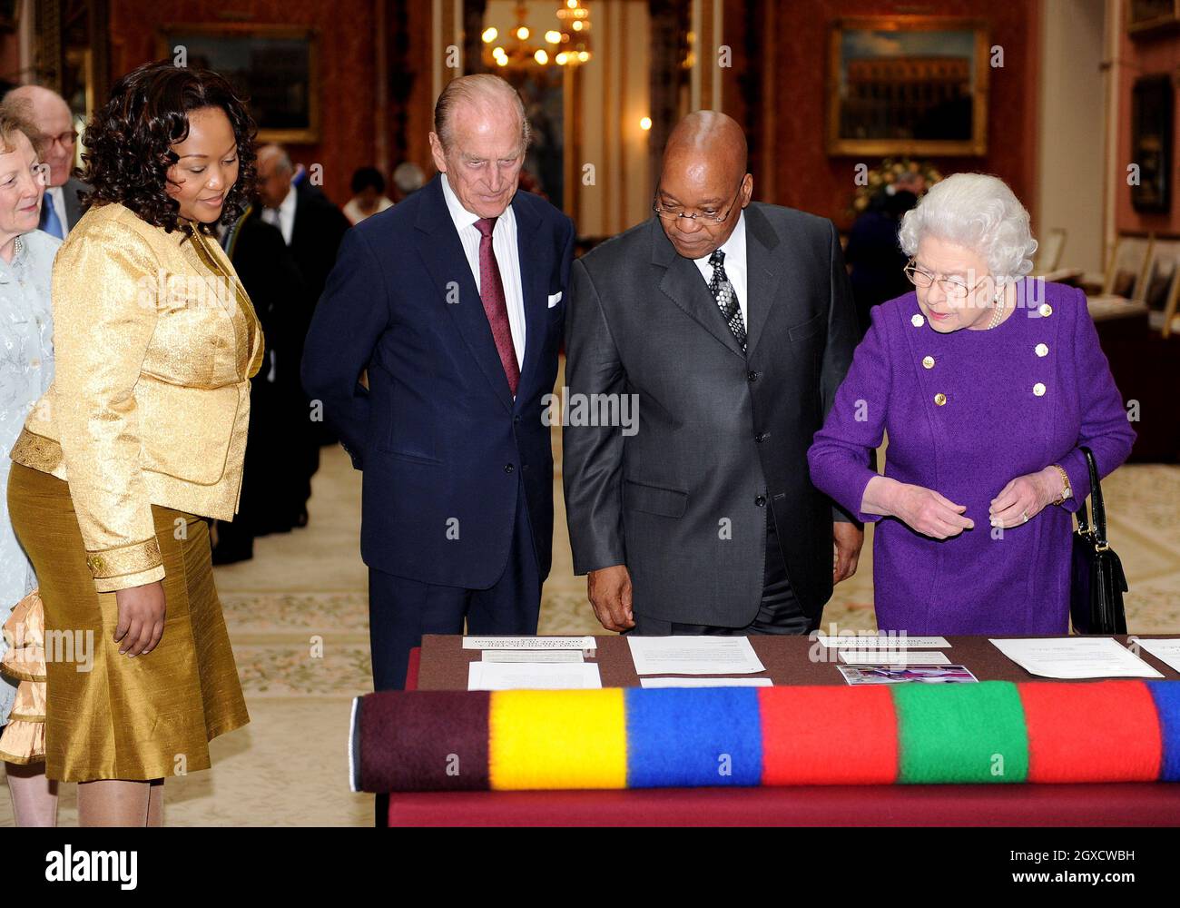 Britain's Queen Elizabeth II, Prince Philip, Duke of Edinburgh ...
