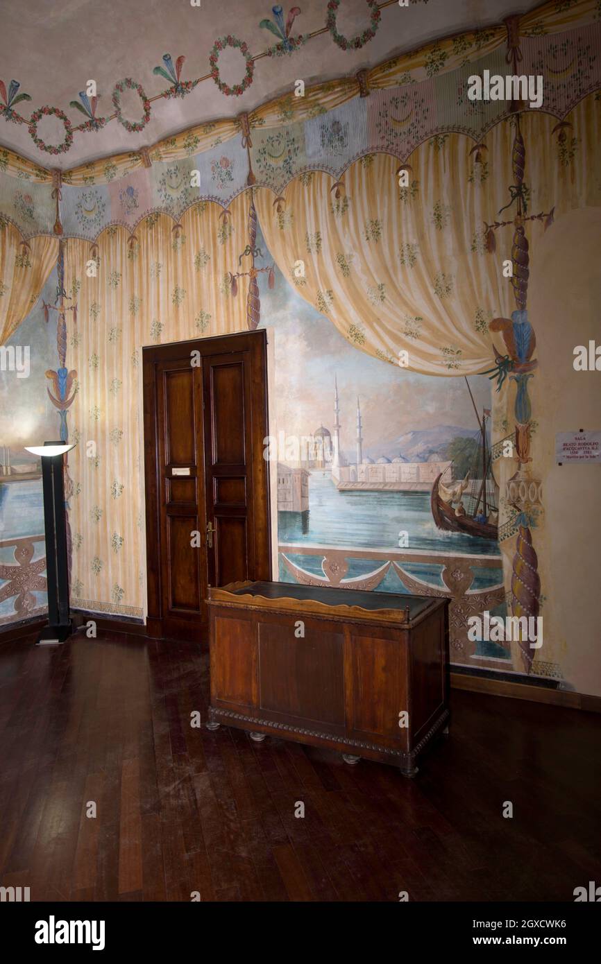 Palazzo Ducale Palace, Hall Blessed Rudolf Acquaviva, Frescoes, Atri ...