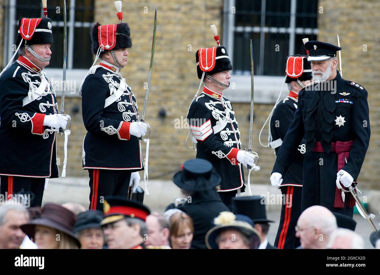 Prince Michael of Kent attends the Queen's review of the Company of ...