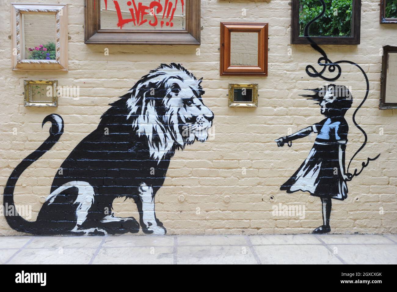 Banksy Famous Street Art