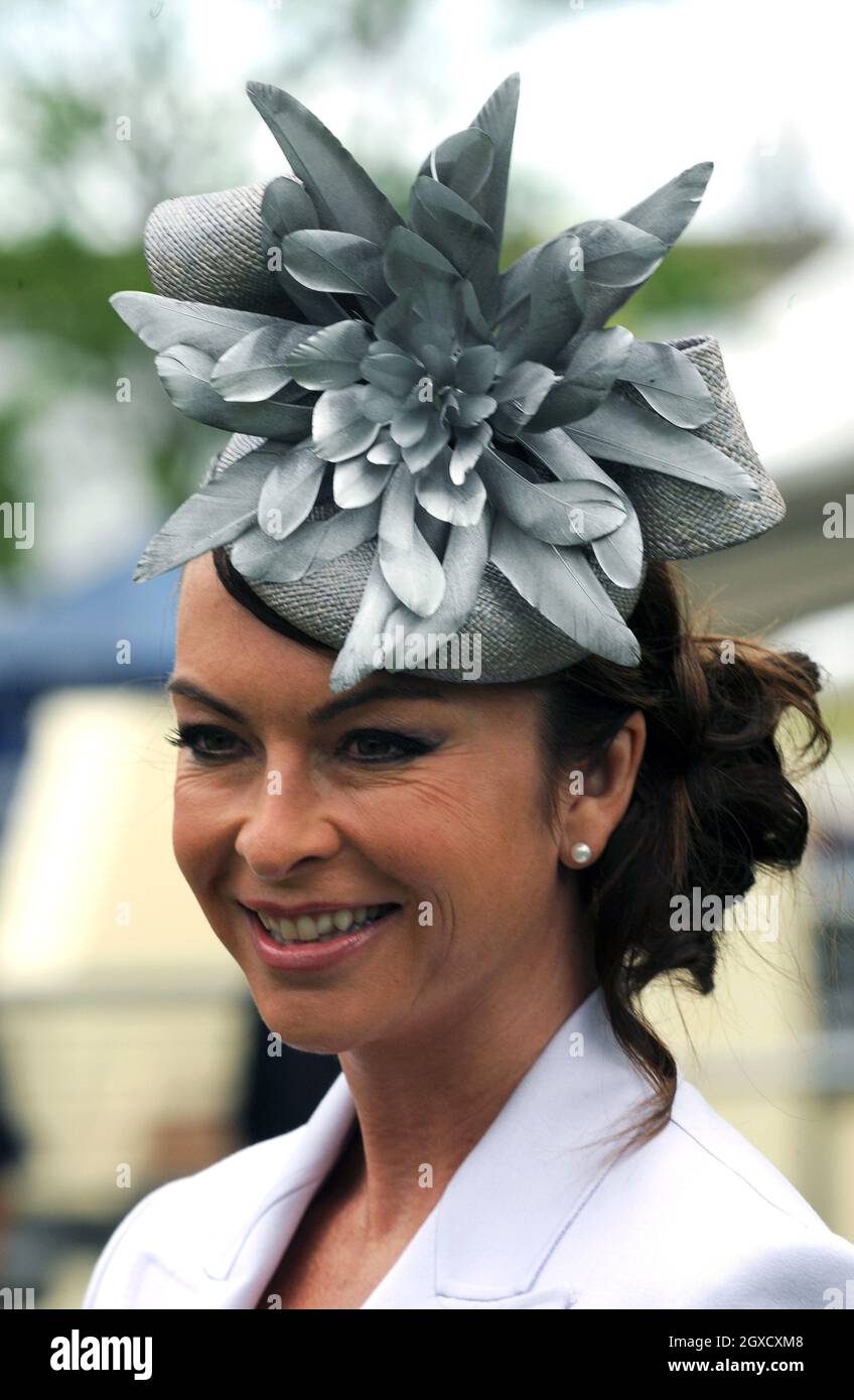 Suzi Perry on the opening day of Royal Ascot held at Ascot Racecourse ...