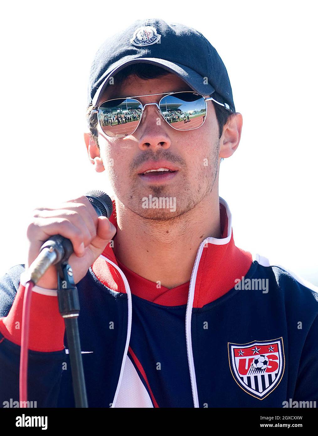 US singing sensation Joe Jonas (of the Jonas Brothers) visits the ...
