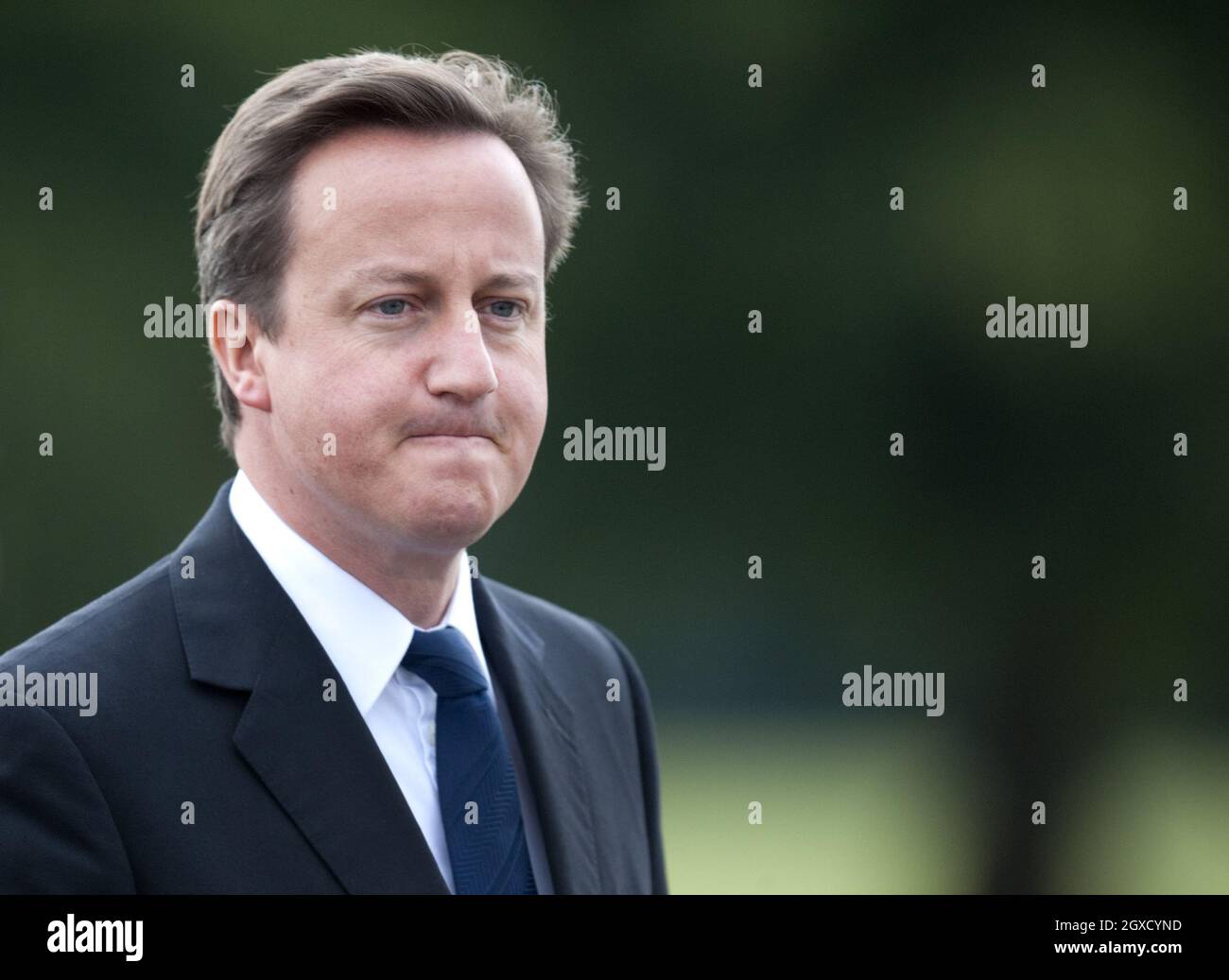 Prime Minister David Cameron attends the Sovereigns Parade at The Royal ...