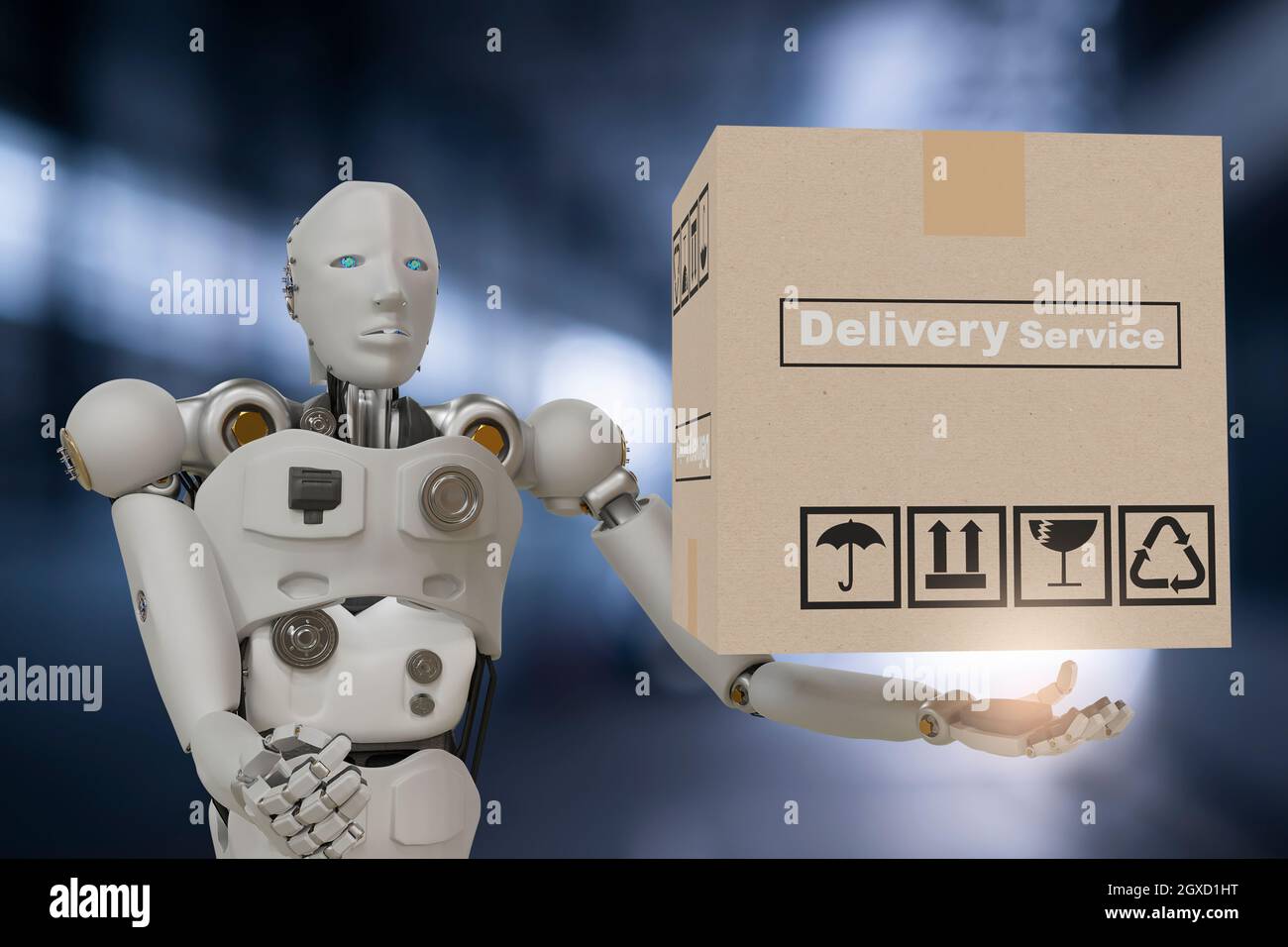 3d warehouse robot hi-res stock photography and images - Alamy