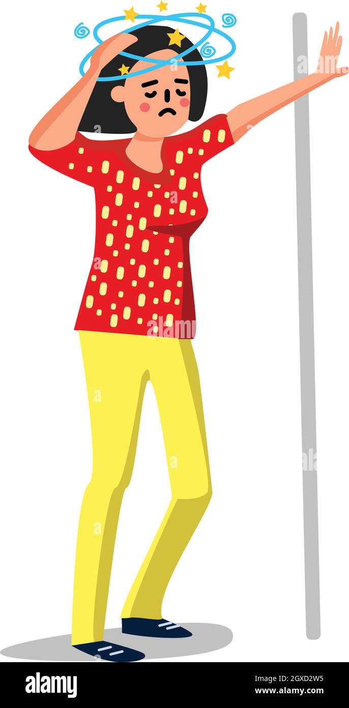 Standing dizziness Cut Out Stock Images & Pictures - Alamy