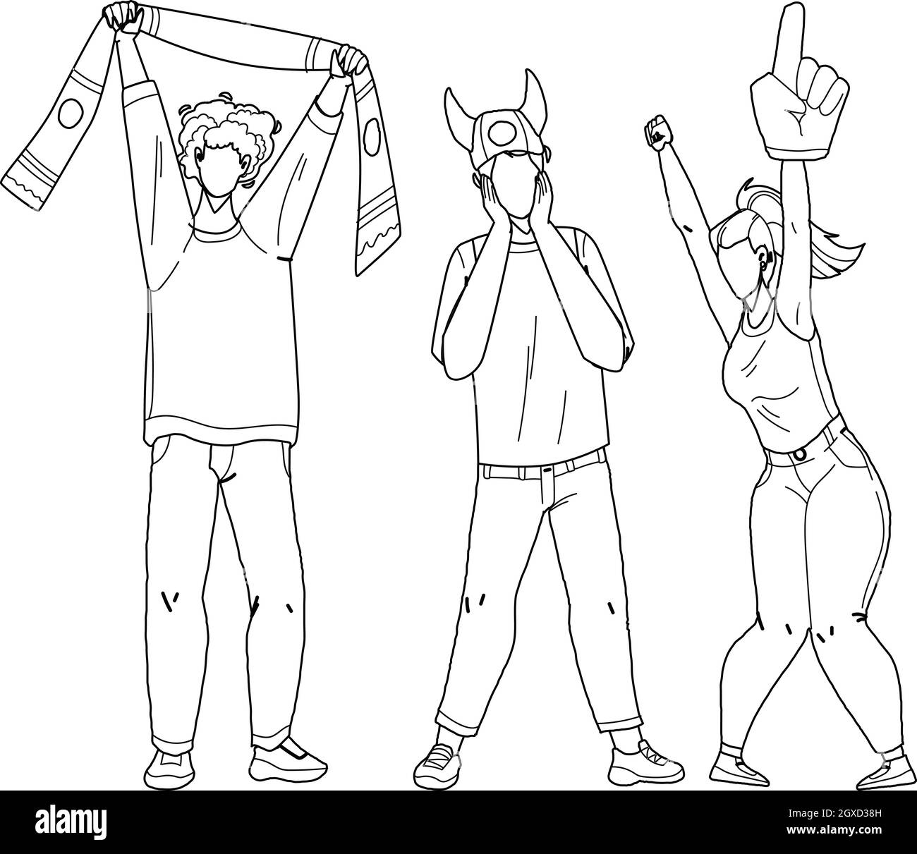 Cheering hat Stock Vector Images - Alamy