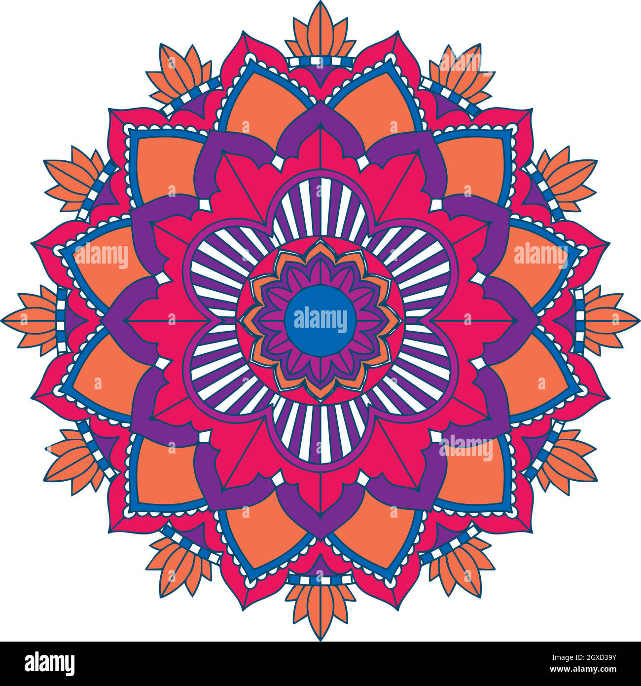 Mandala patterns on isolated hi-res stock photography and images - Alamy
