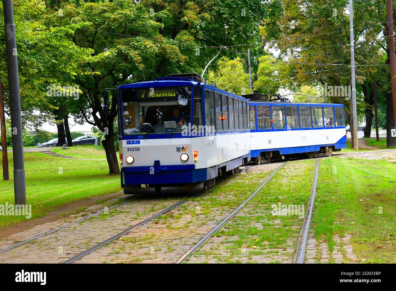 Riga city tram hi-res stock photography and images - Alamy