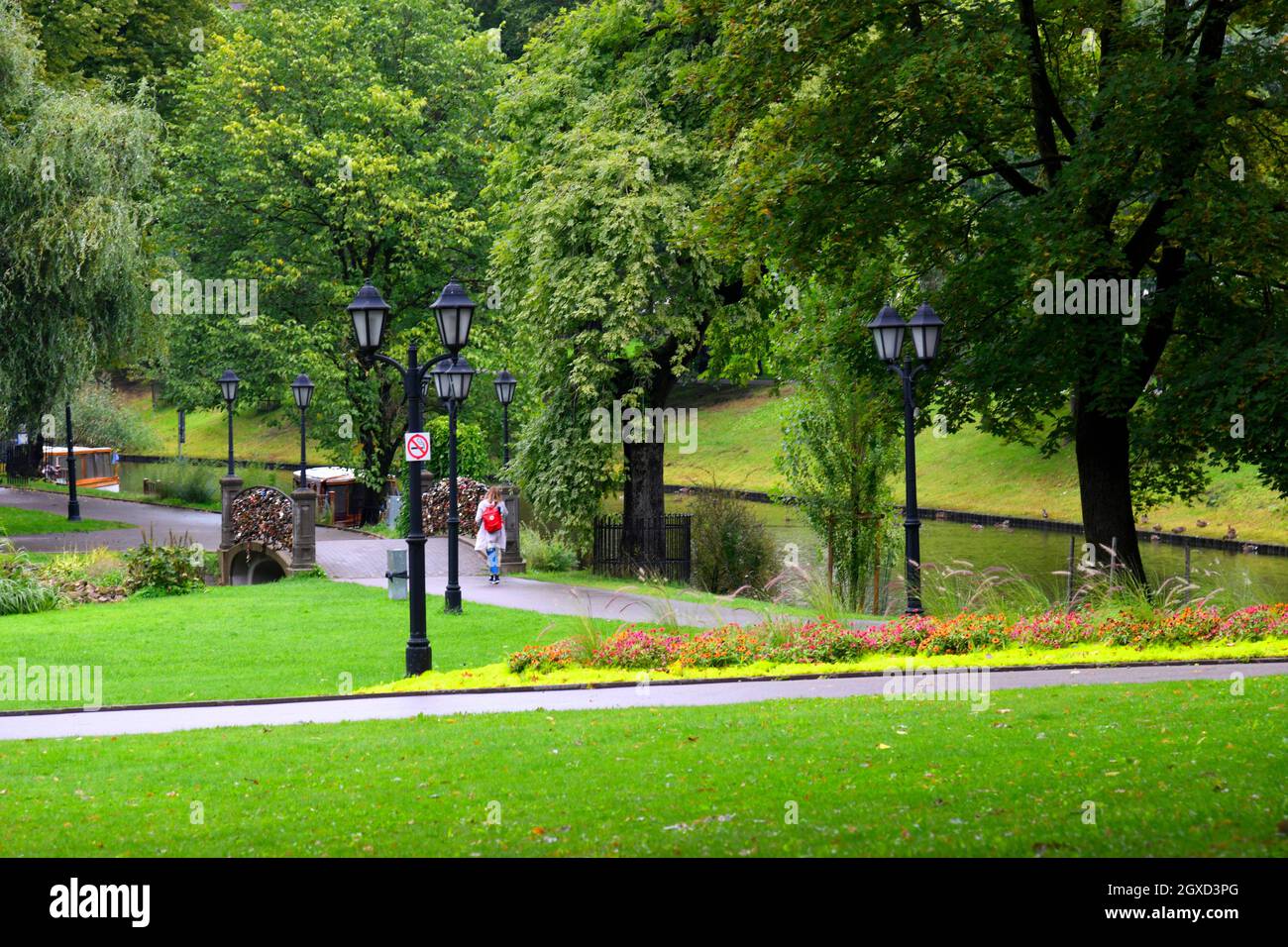 Riga park hi-res stock photography and images - Alamy