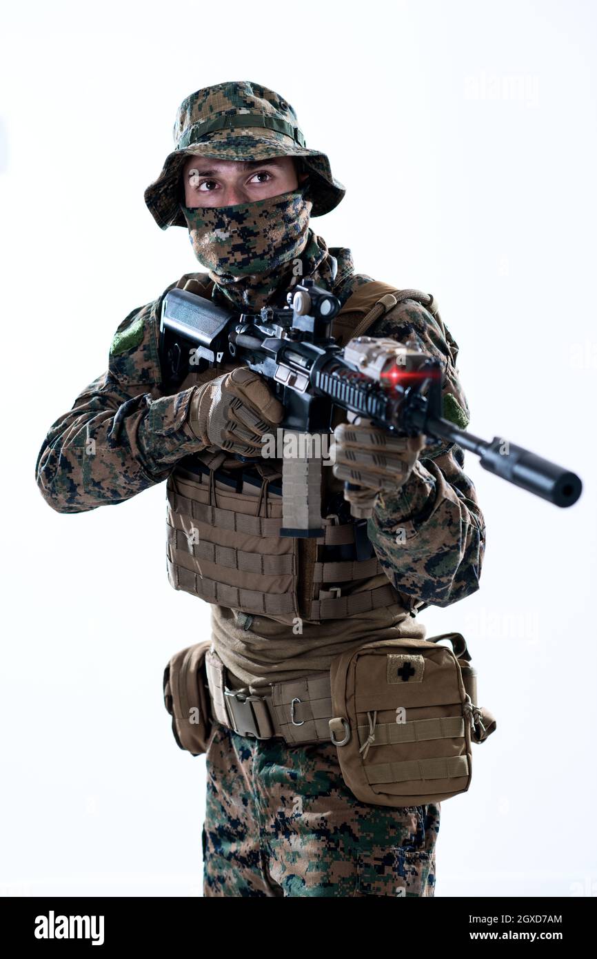 Modern Soldier Concept Art