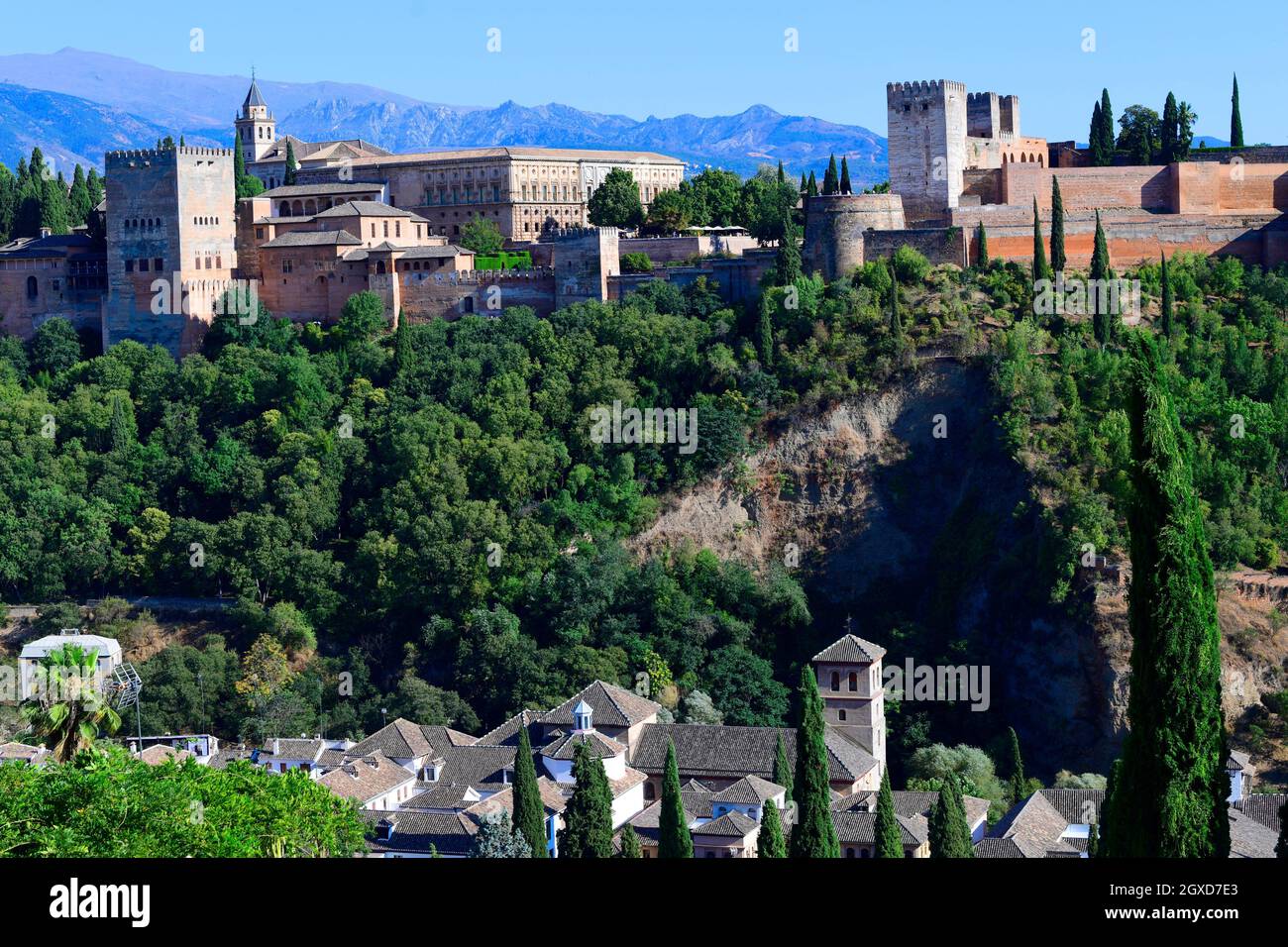 Granada alhambra aerial hi-res stock photography and images - Alamy