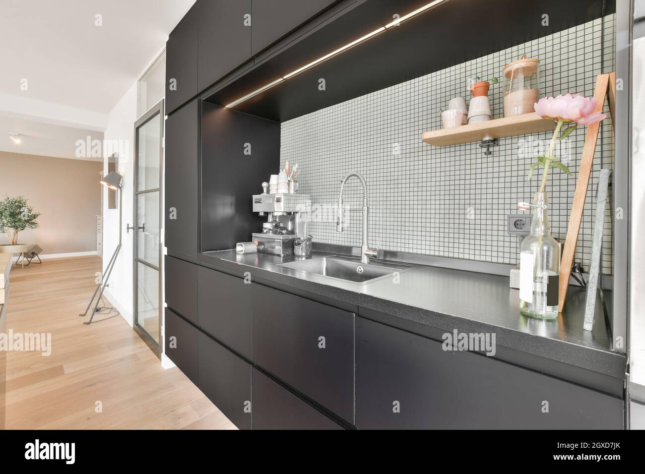 Modern coffee machine hi-res stock photography and images - Alamy