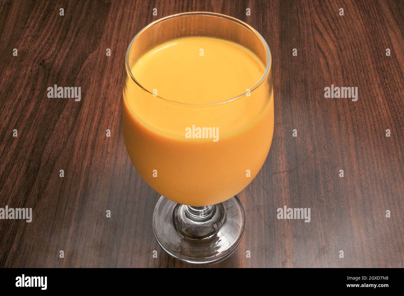 Traditional Indian beverage known as the mango lasi Stock Photo - Alamy