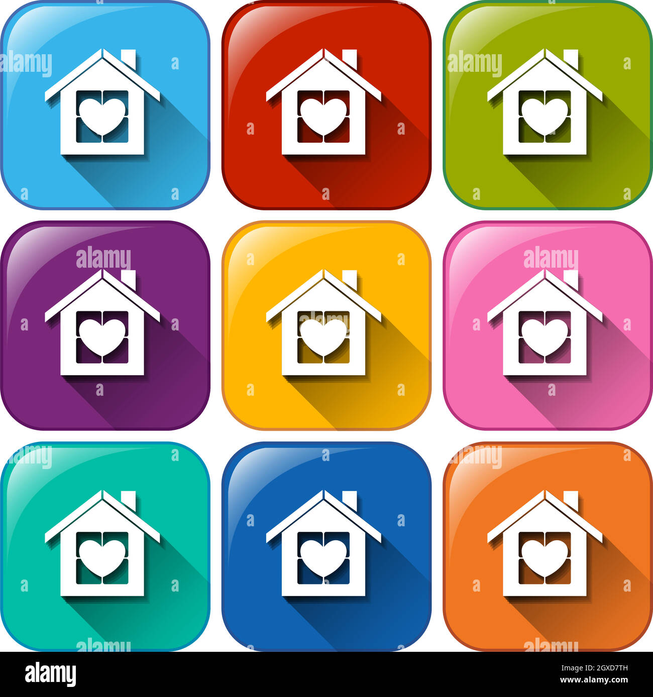 Family symbols Stock Vector Images - Alamy