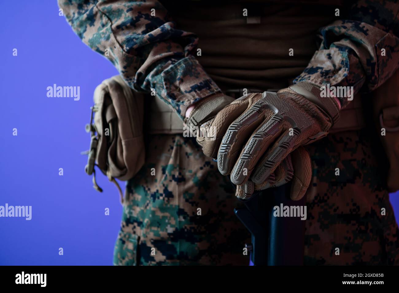 american marine corps special operations modern warfare soldier with ...