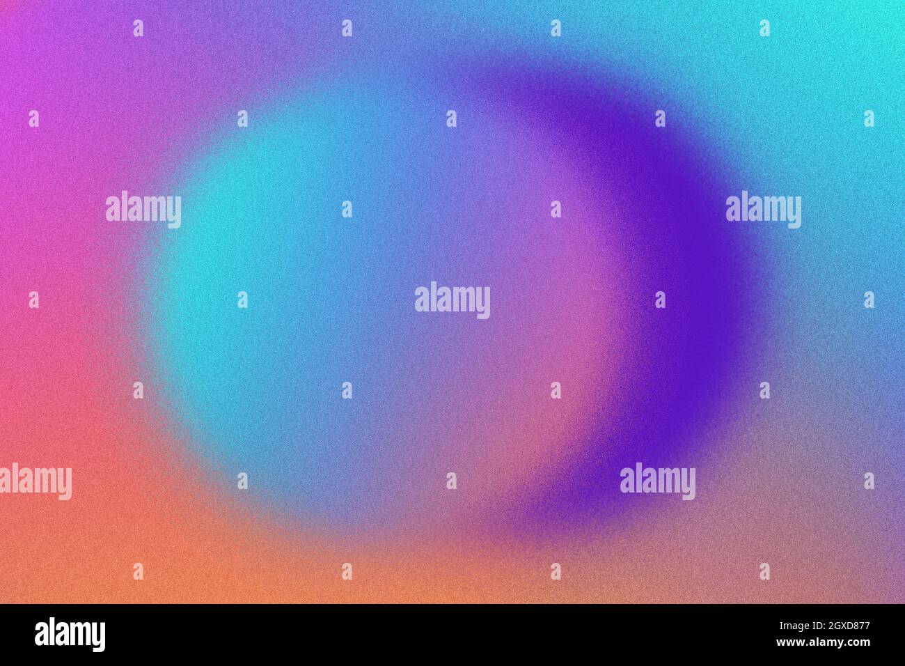 Abstract pastel neon holographic blurred circle grainy gradient ...