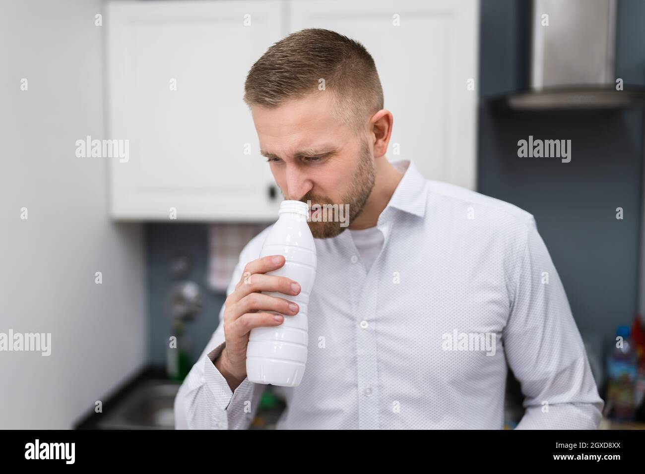 Expired milk smell hi-res stock photography and images - Alamy